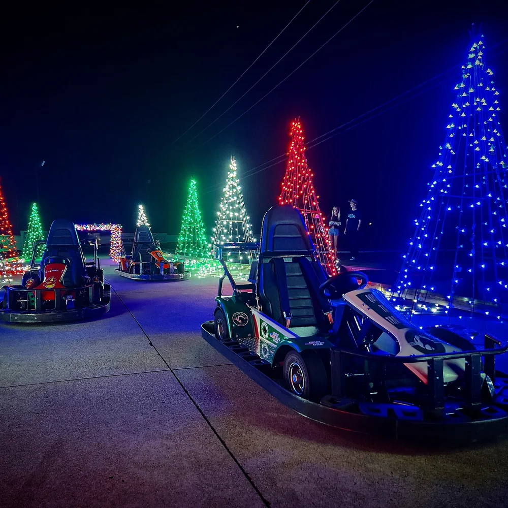 Rainbow Road (go carts) - Oasis Fun Center