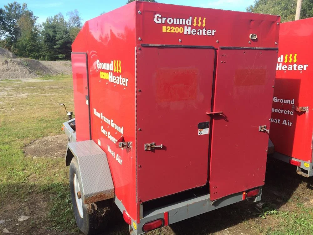2006 Wacker E2200 Ground Heater — Remote Heat