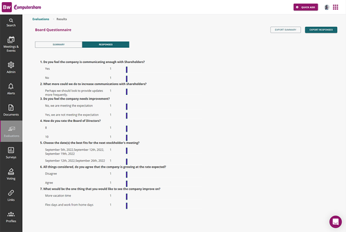 Features | Computershare BoardWorks | Board Portal Software
