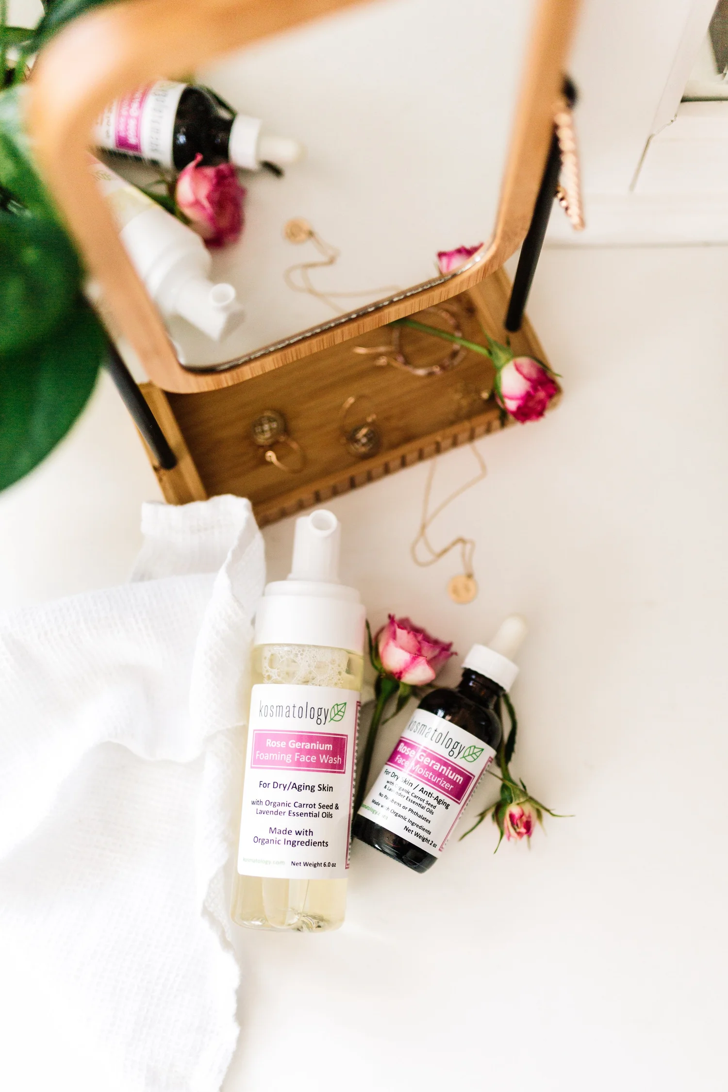 Kosmatology Rose Geranium Face Products — Kosmatology