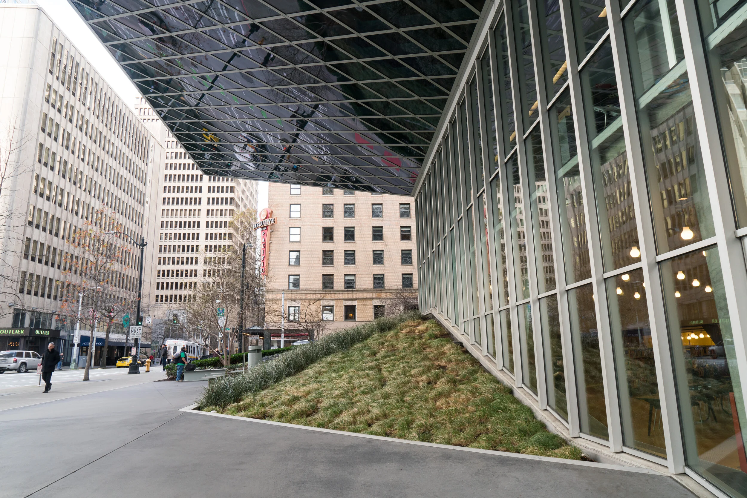 Seattle Public Library Entrance