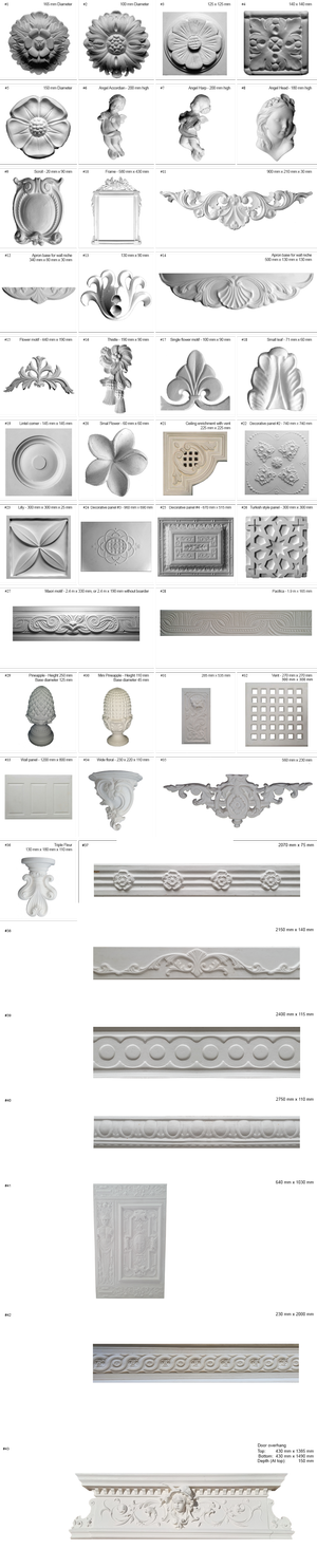 Decorative — PLASTERCRAFT 2000 LTD
