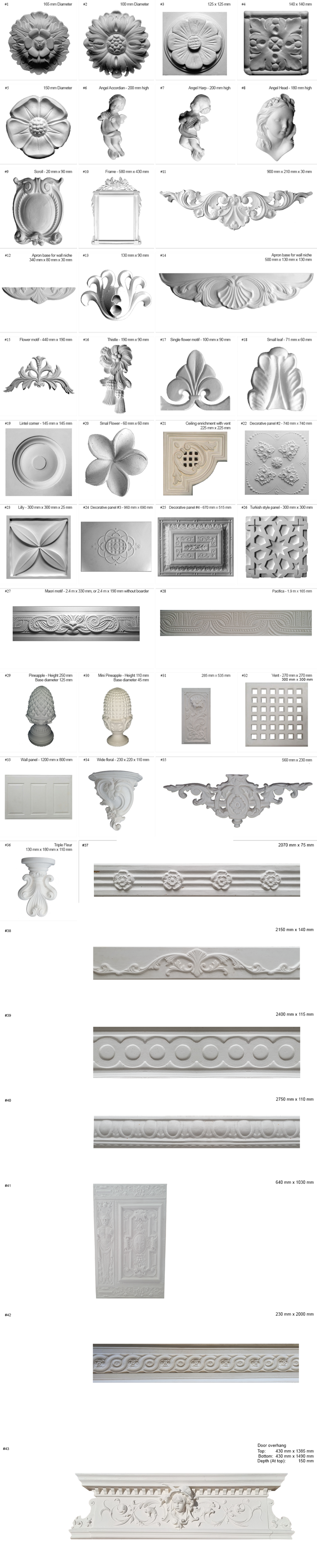 Decorative — PLASTERCRAFT 2000 LTD