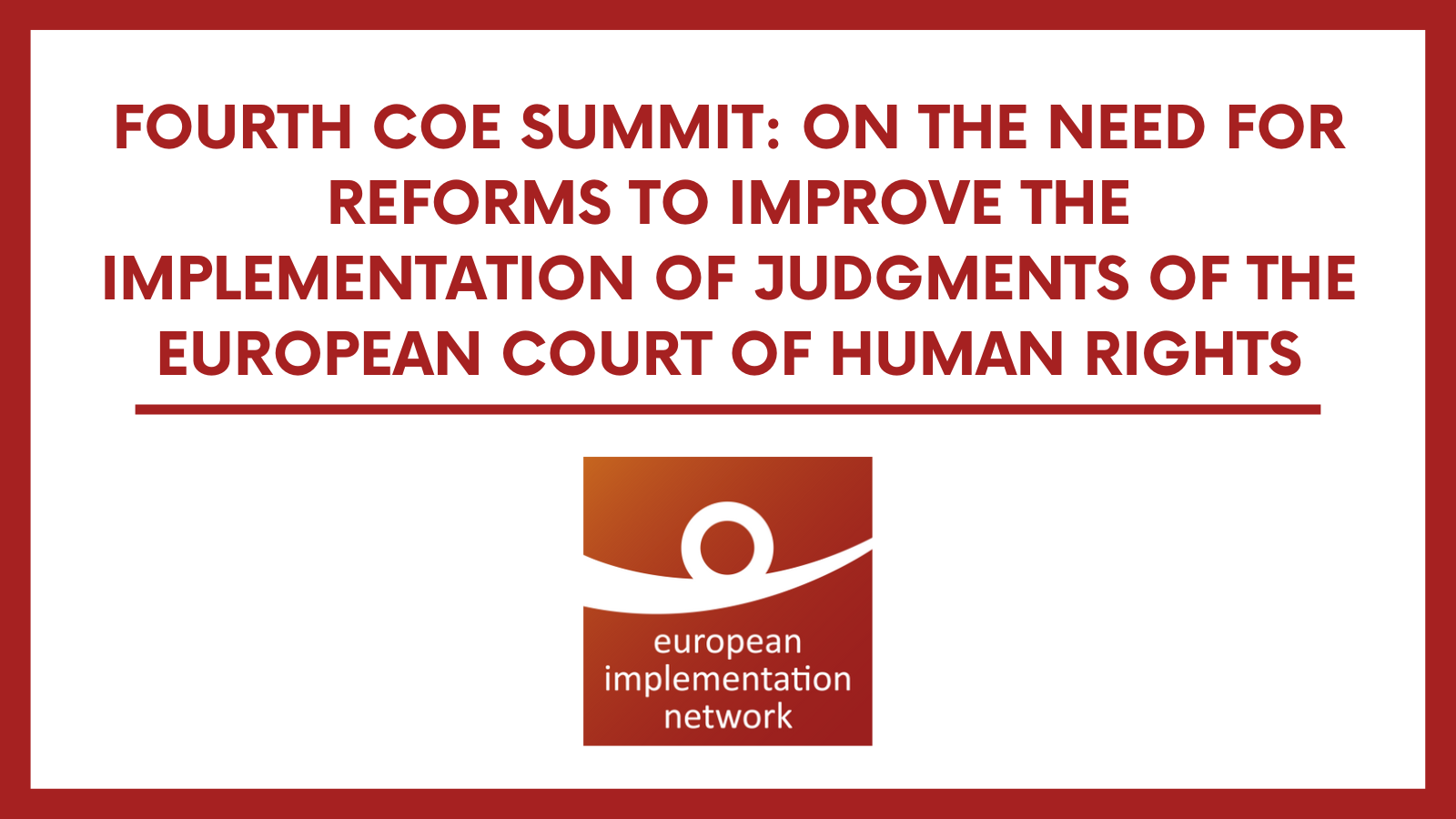 News — European Implementation Network