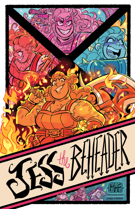 Jess the Beheader poster — Carey Pietsch