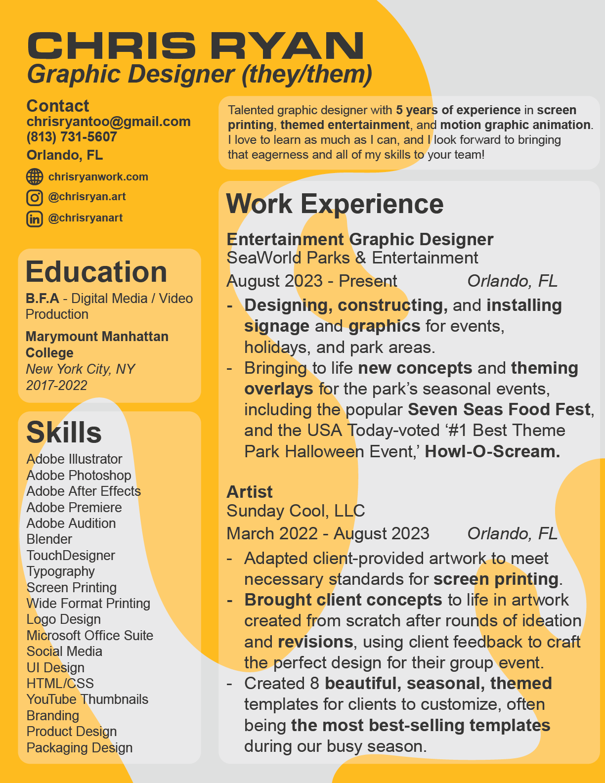 Resume — Chris Ryan