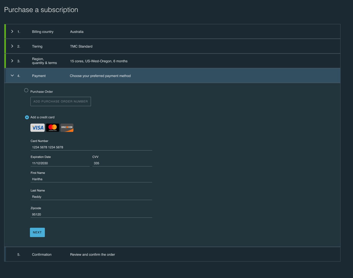 TMC Growth — Haritha Reddy