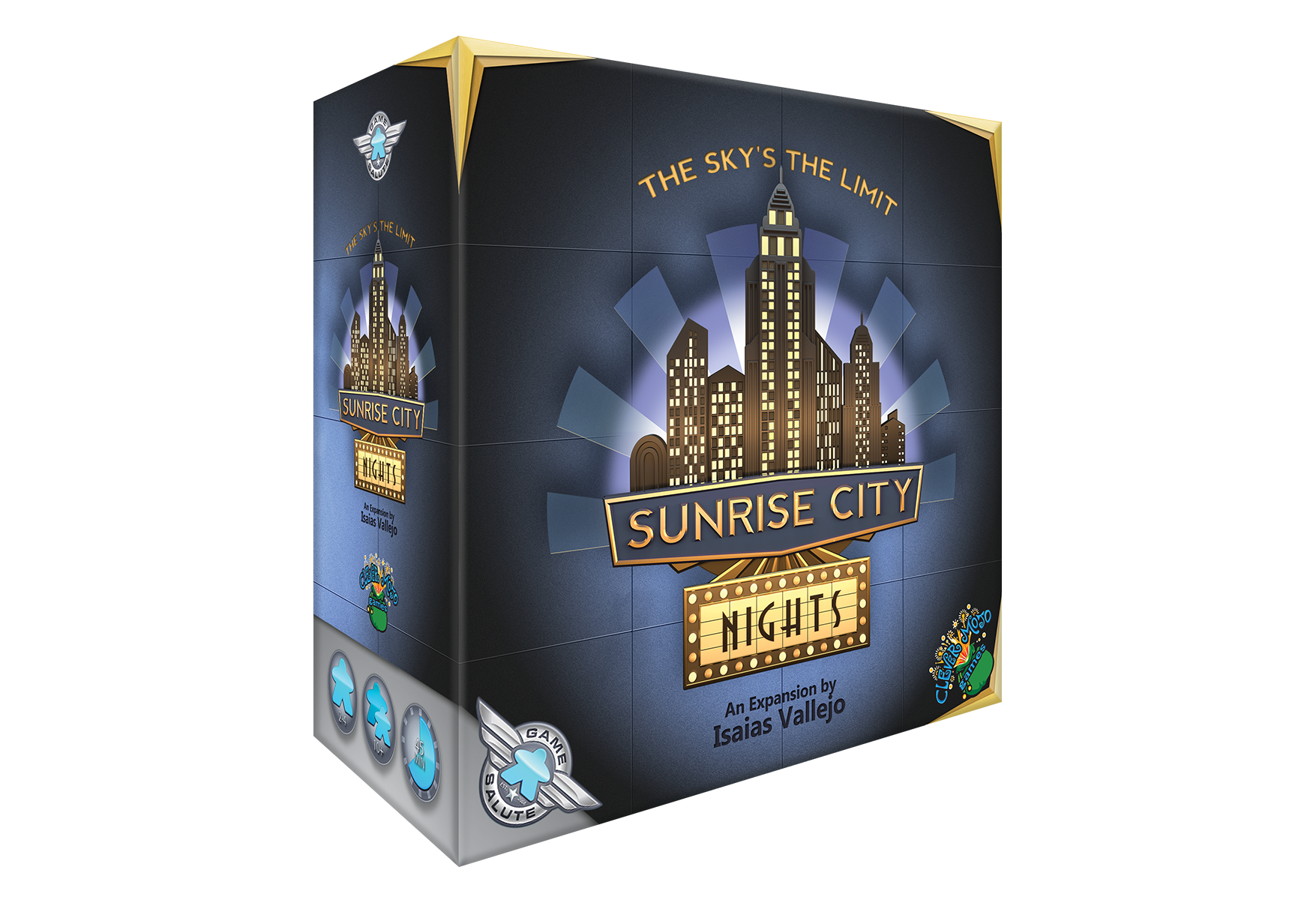 Sunrise City Nights Board Game Base