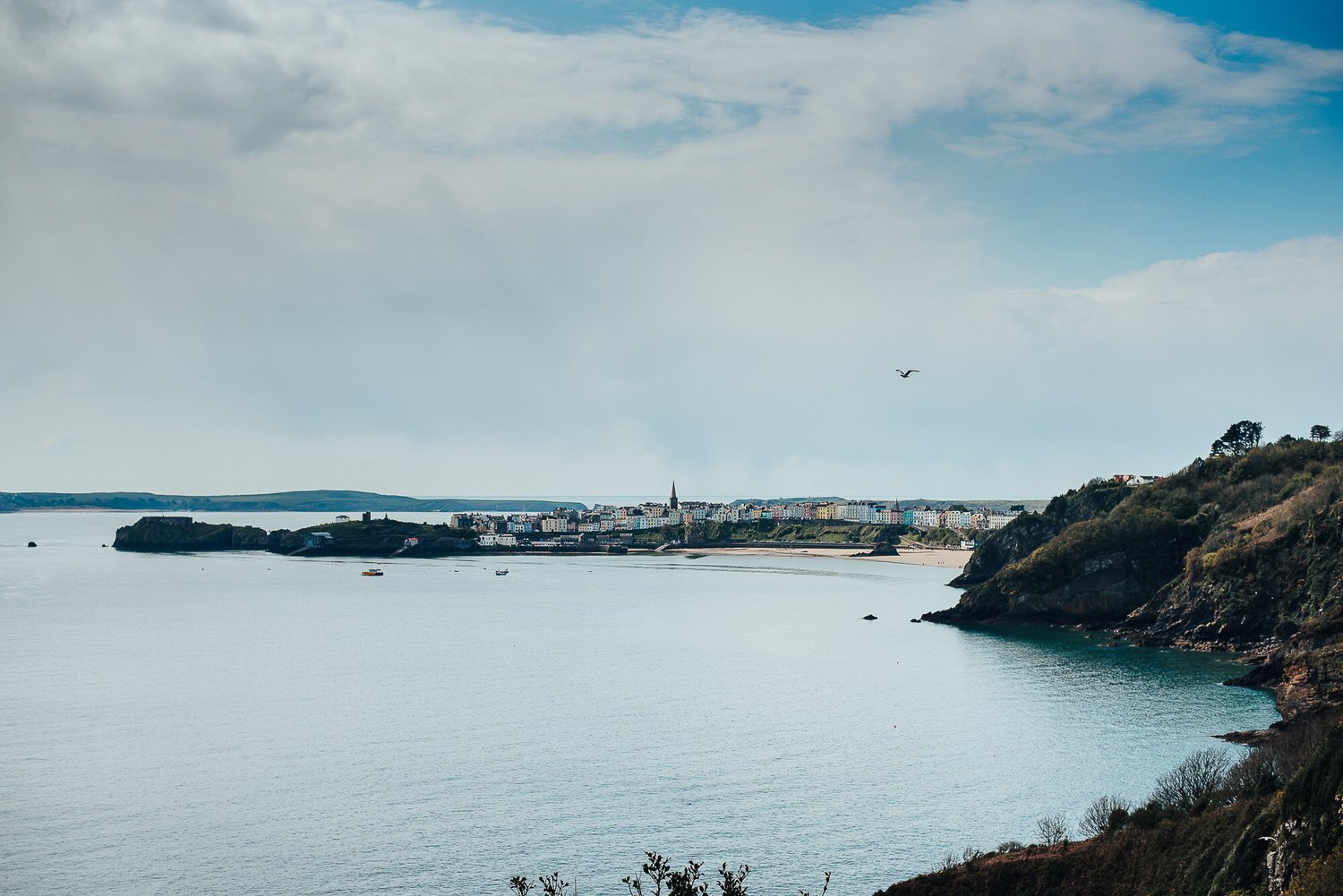 Walking the Wales Coast Path - Pembrokeshire - Saundersfoot to Tenby ...
