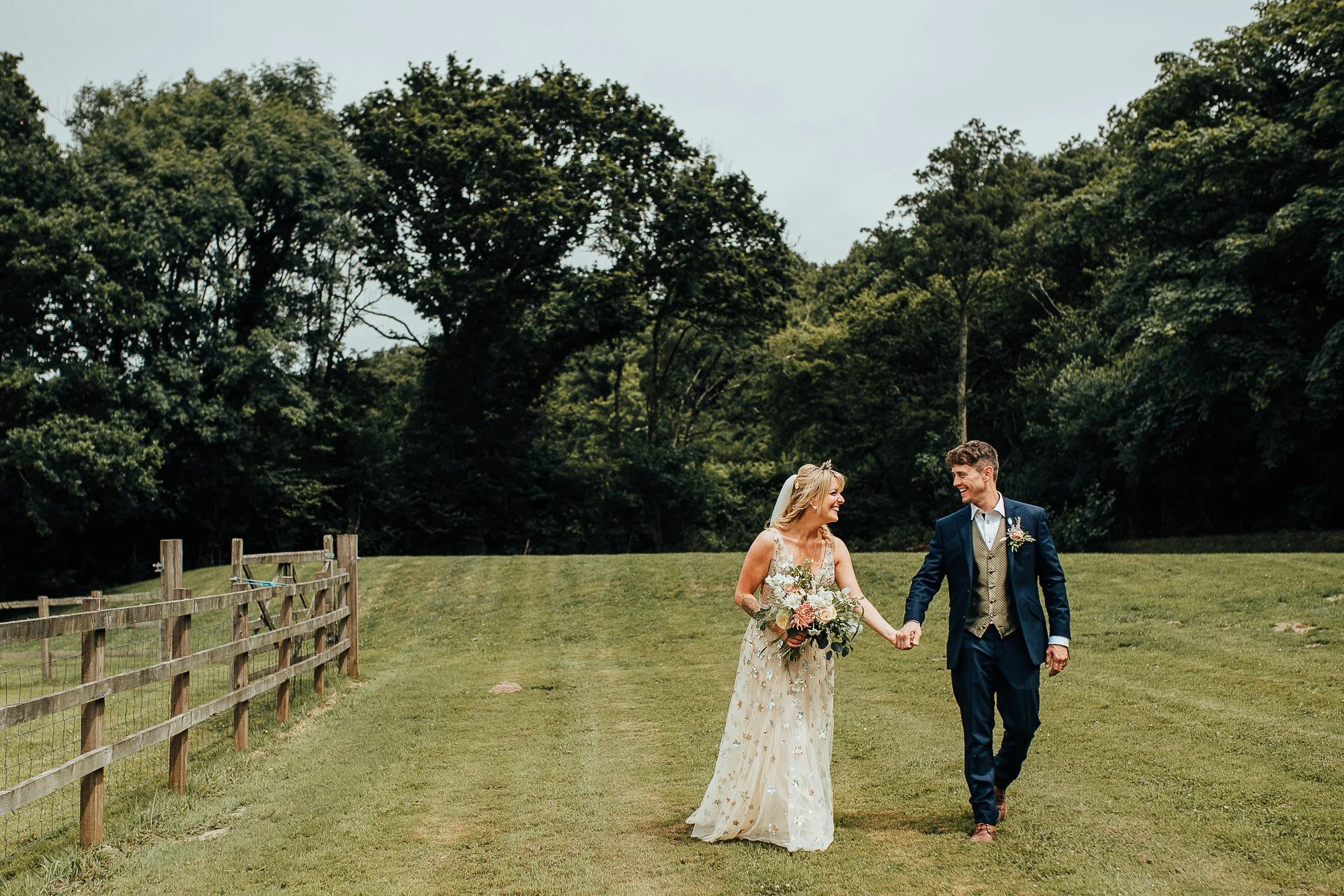 A Summer Wedding at Fforest Farm in Ceredigion — Our Beautiful ...