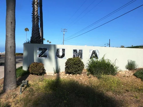 Zuma Beach in Malibu, One of the Largest and Most Popular Beaches in ...