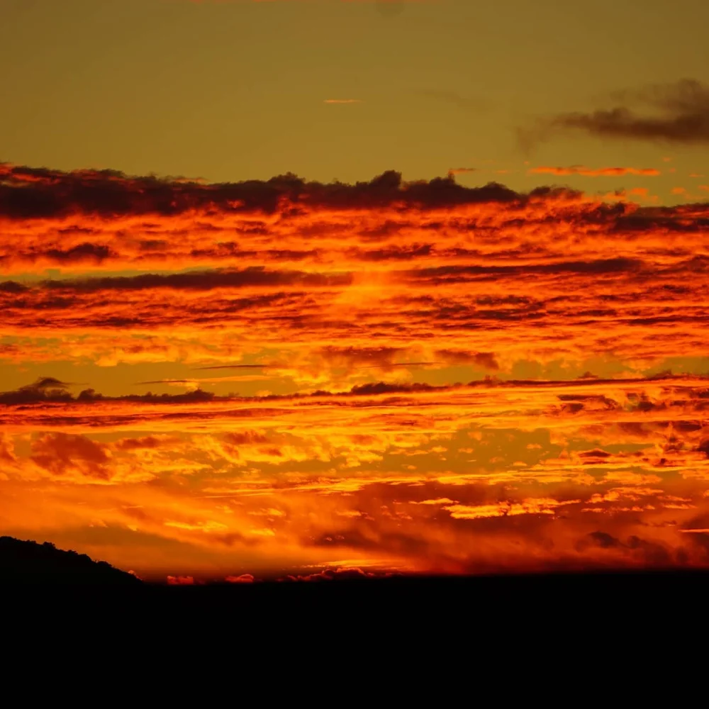 Sunset Clouds Orange