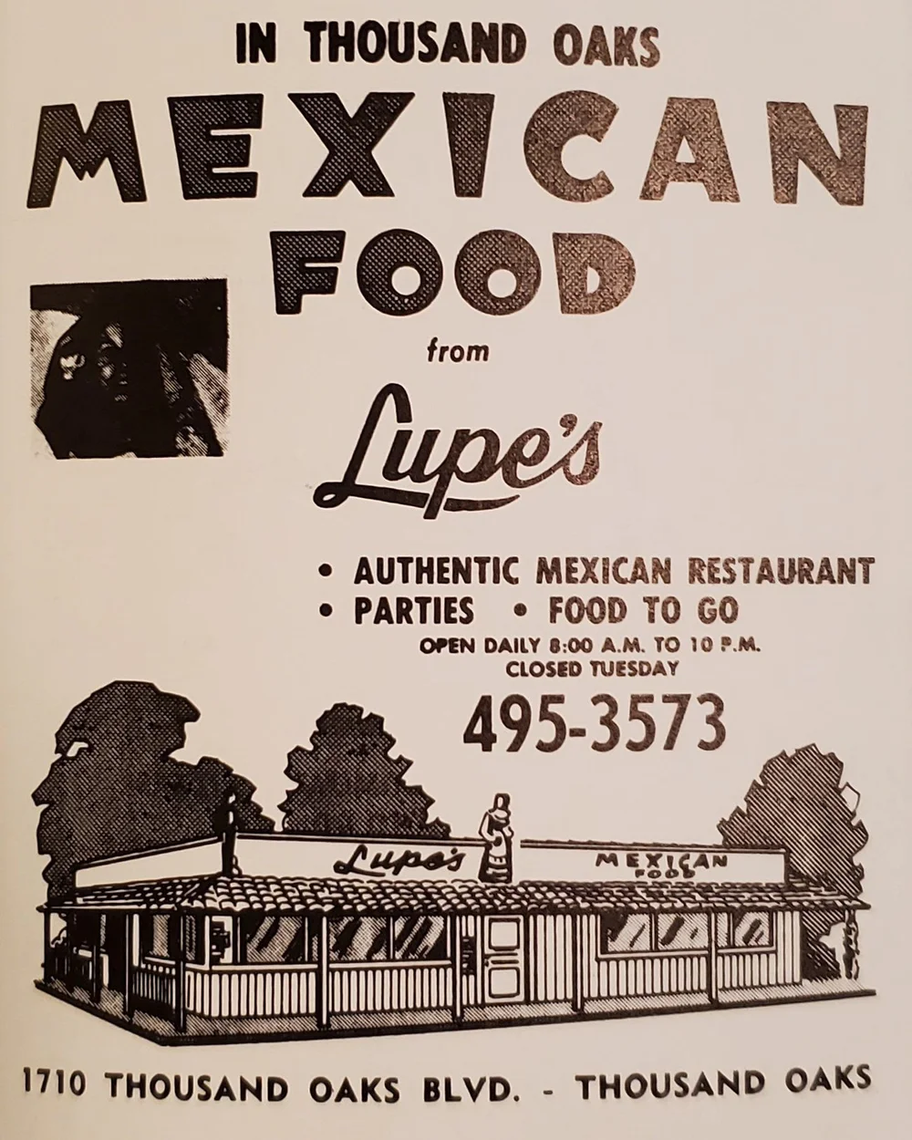 Throwback: Lupe's Mexican Restaurant in Thousand Oaks — Conejo Valley ...