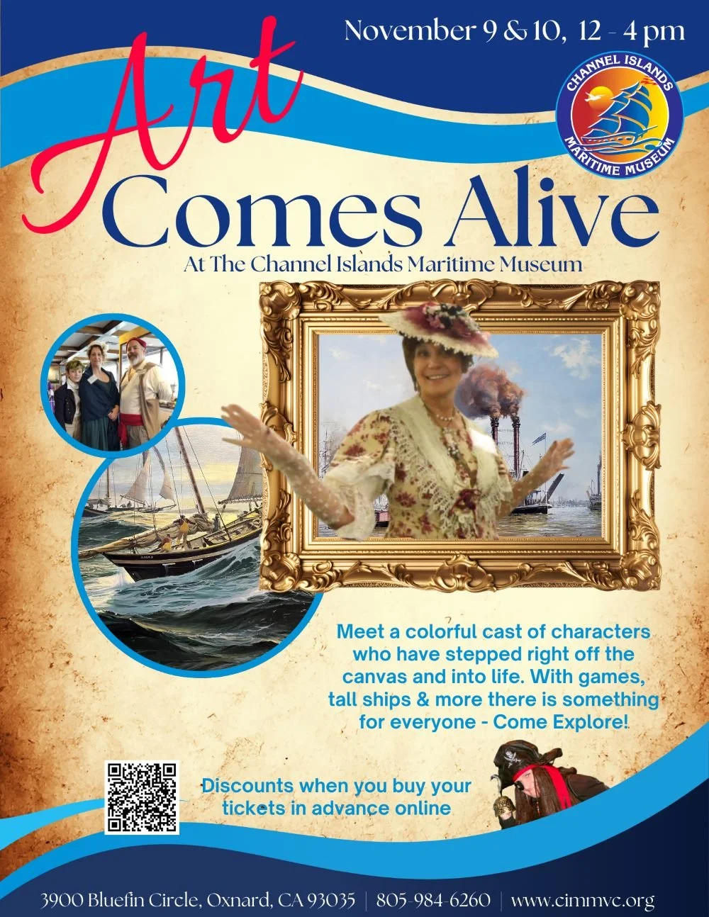 Art Comes Alive Event at the Channel Islands Maritime Museum on ...