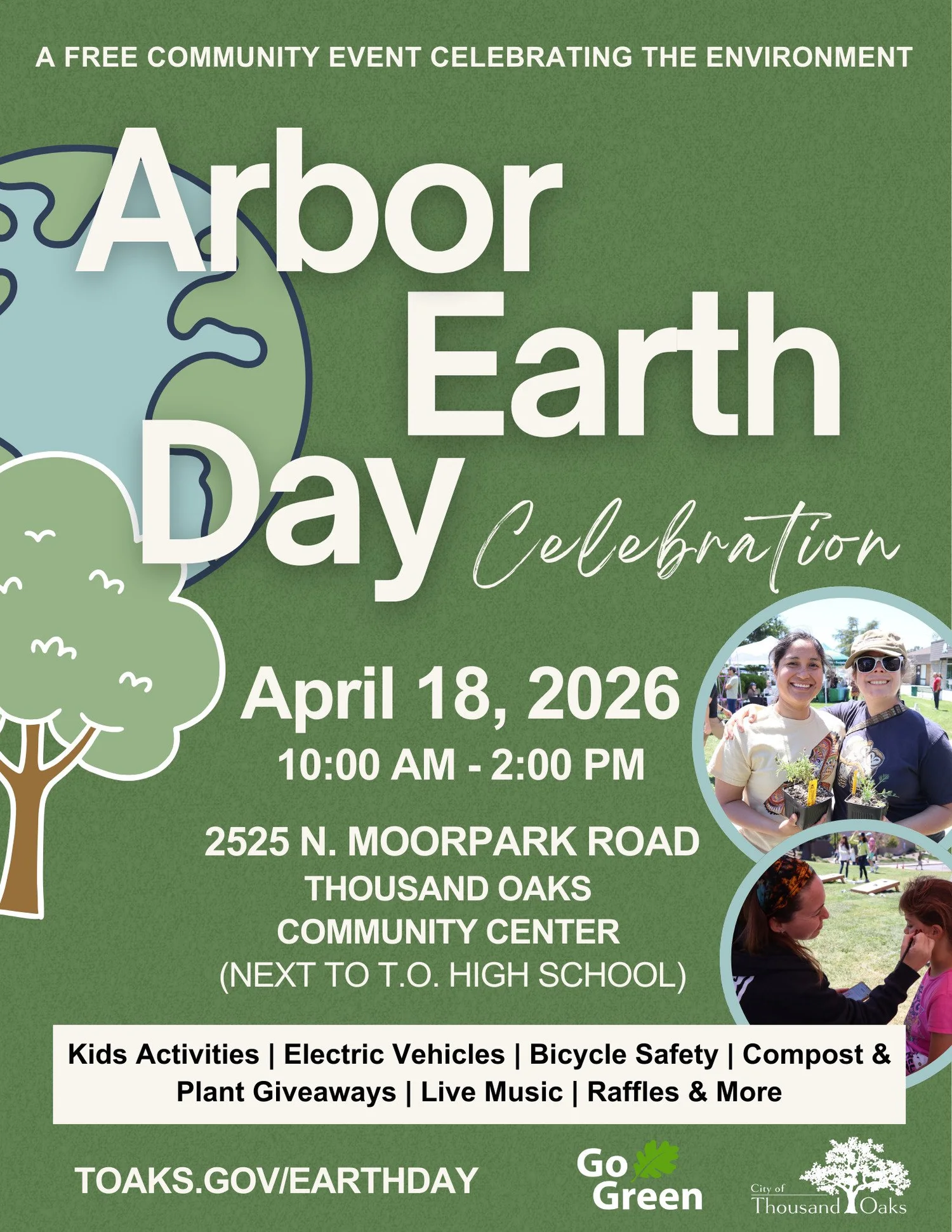 2026 Arbor/Earth Day Celebration at the Thousand Oaks Community Center ...
