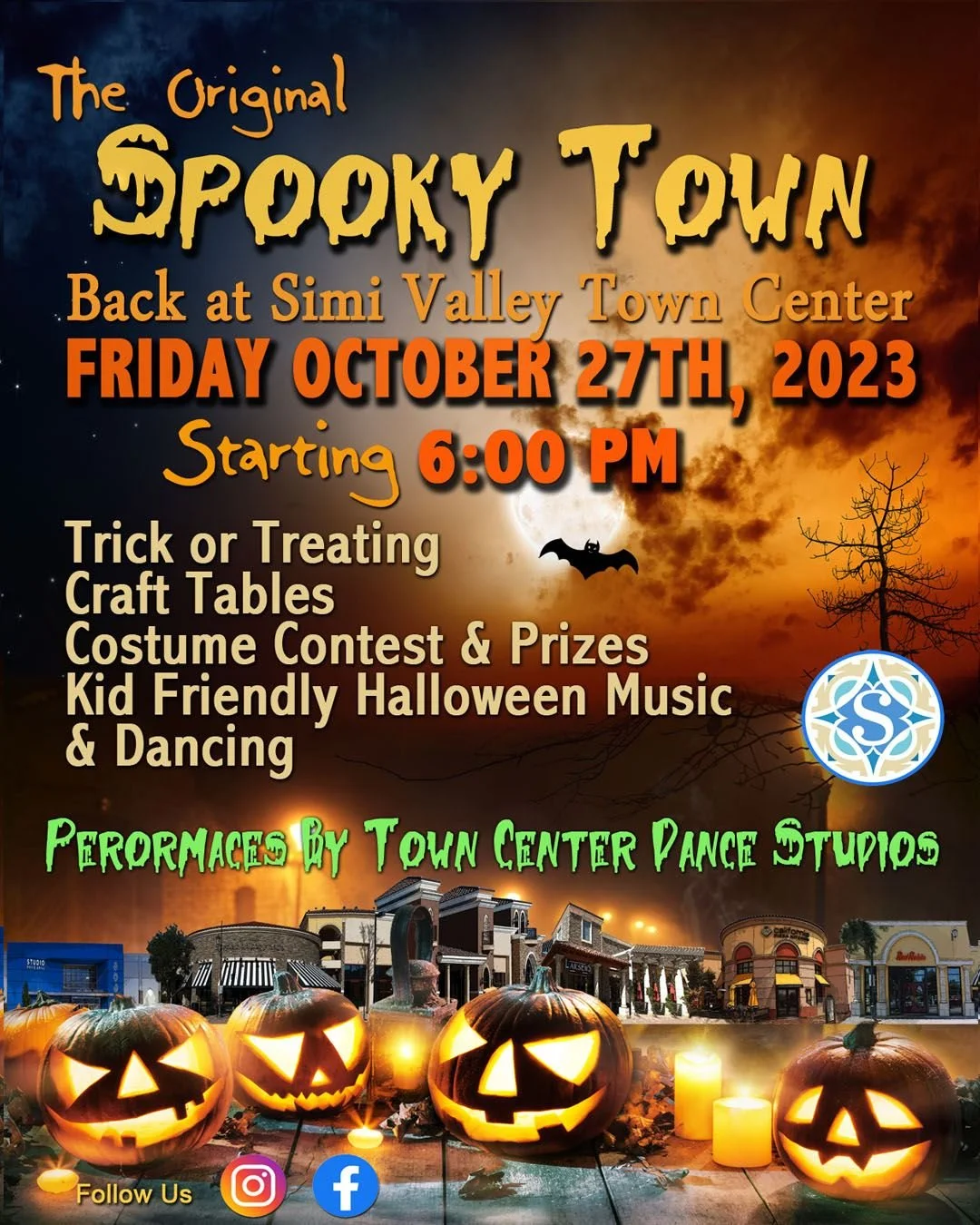 Spooky Town at the Simi Valley Town Center on Friday, October 27, 2023 ...
