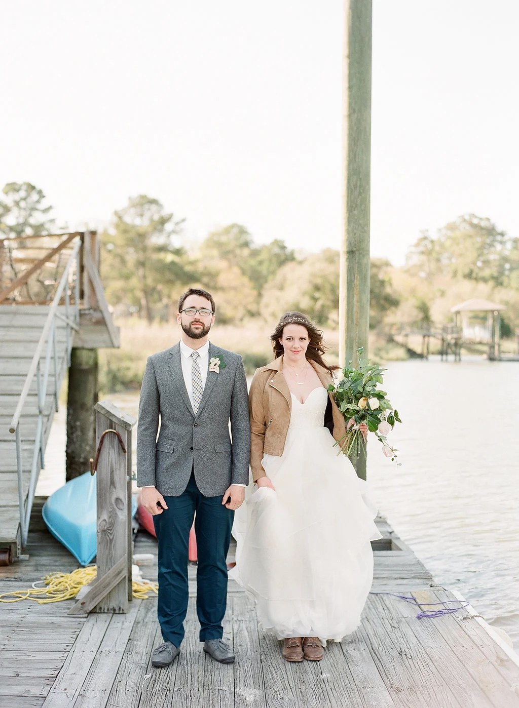 Rustic Savannah Wedding at The Wyld Dock Bar {Featured on 100 Layer ...