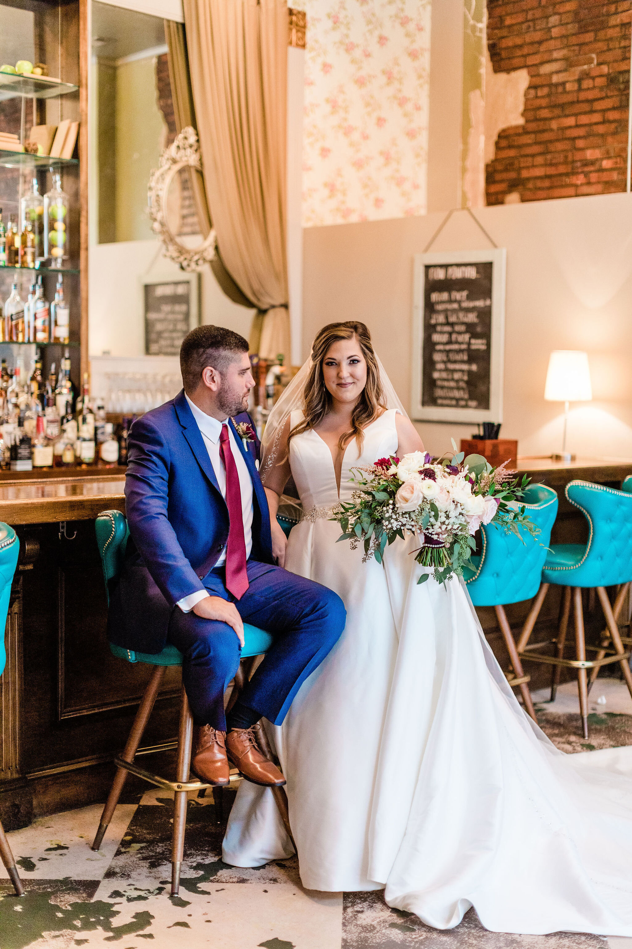 I&B Couple & Florals: Devon & Robbie — Ivory & Beau