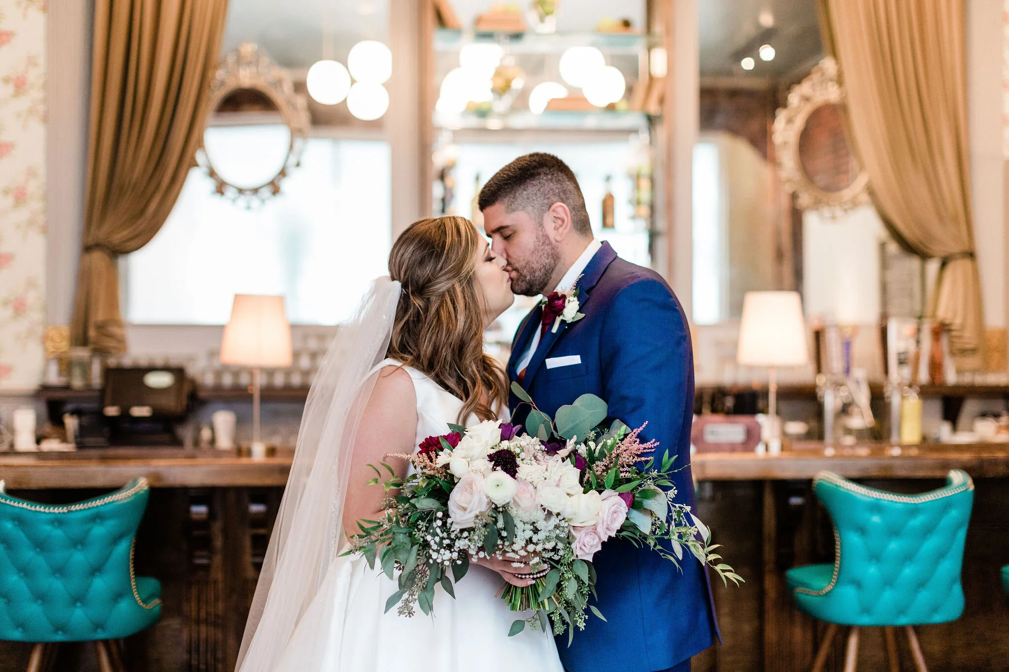 I&B Couple & Florals: Devon & Robbie — Ivory & Beau