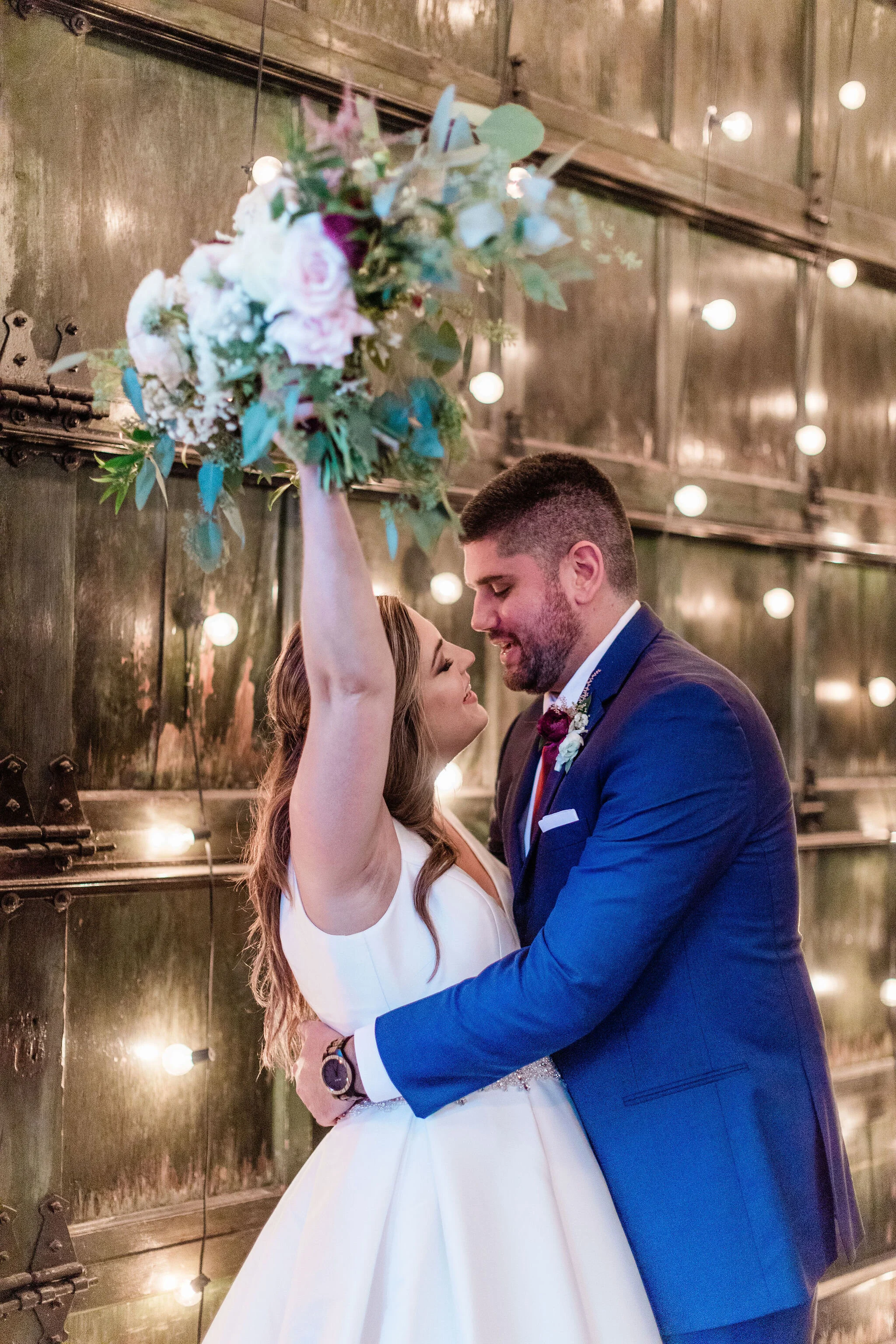 I&B Couple & Florals: Devon & Robbie — Ivory & Beau