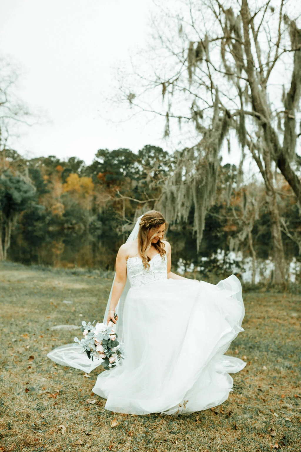 Real Bride in Hayley Paige: Baylee — Ivory & Beau