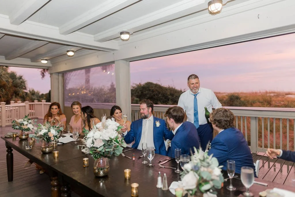 Amanda + Jon's Elegant Beachy Florals from their Hilton Head Island ...