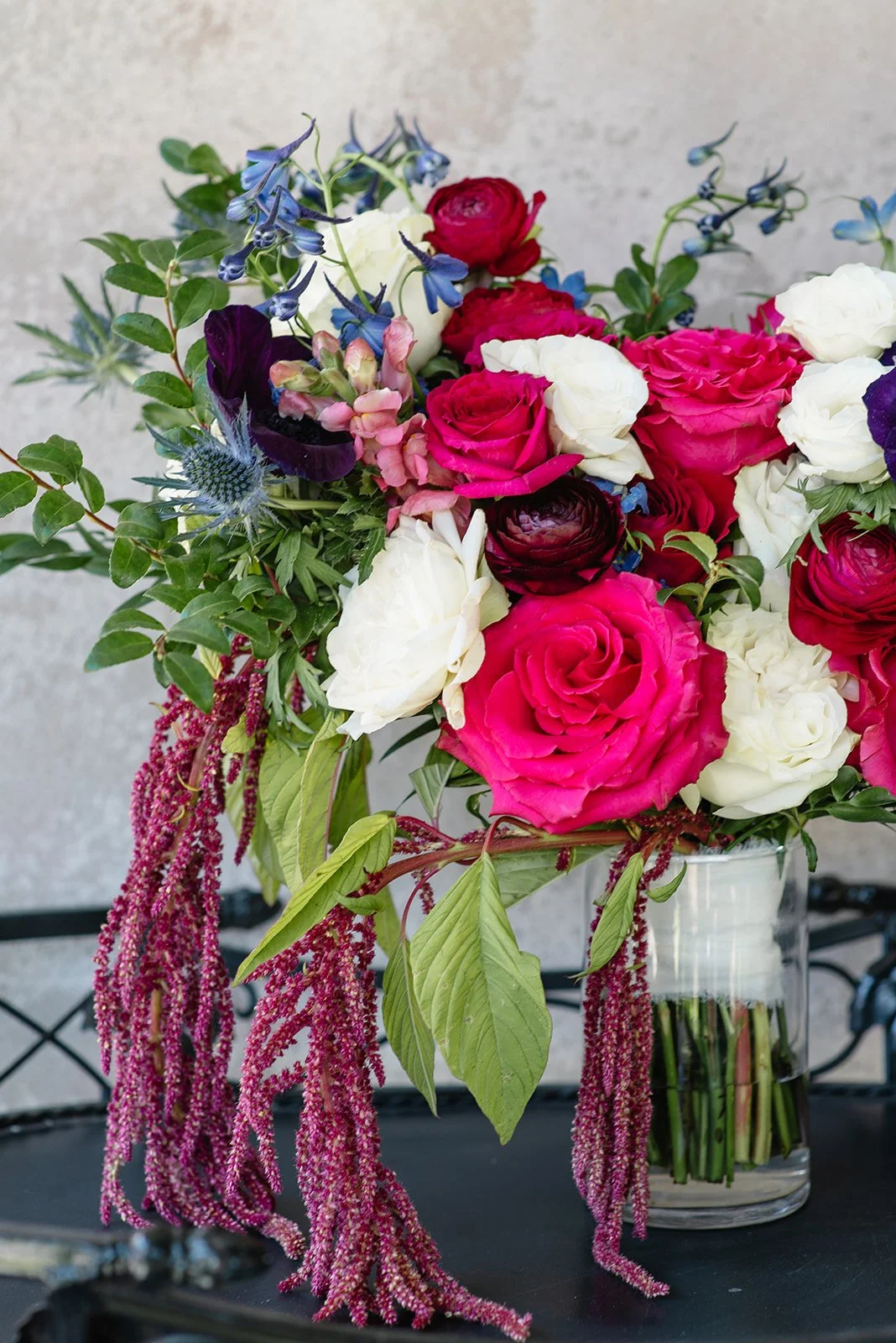 Vibrant Modern Florals for Shametra + Draper's Savannah Wedding at ...