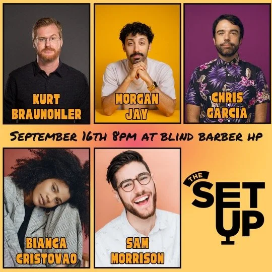 Blind Barber Highland Park - Monday September 16th - 8pm — The Setup