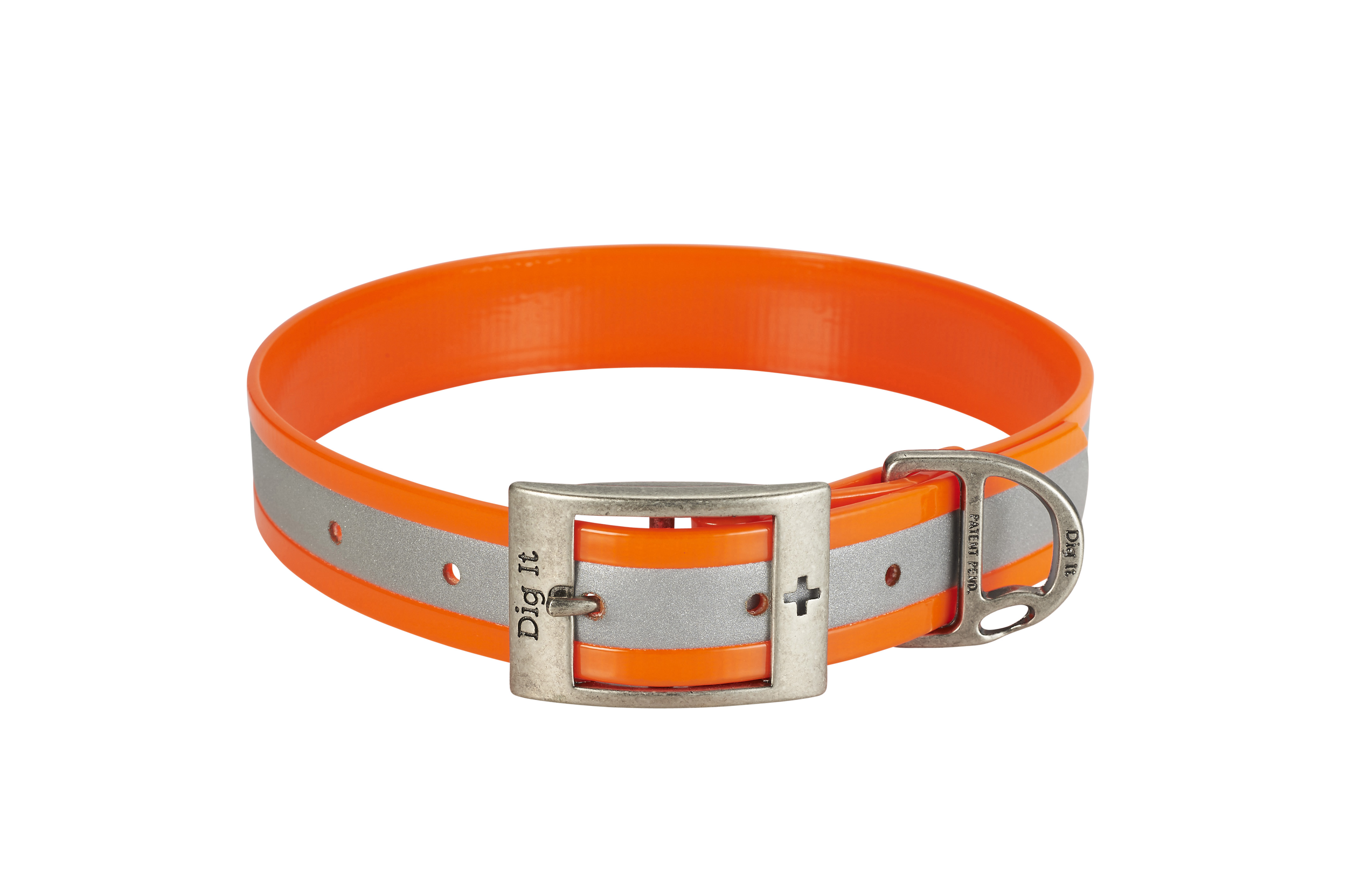 1" Custom Reflective Collars — Dig It
