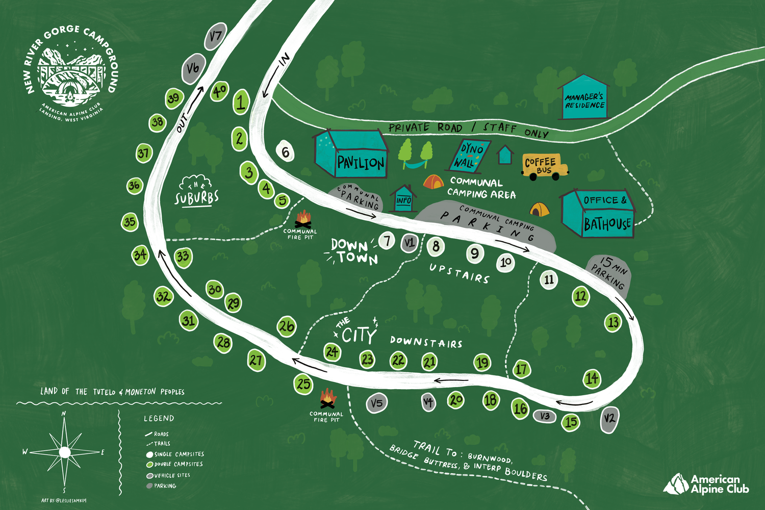 New River Gorge Campground — American Alpine Club