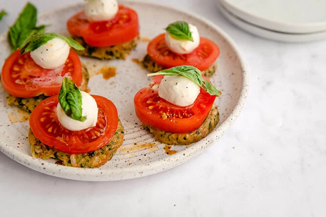 Veggie Cake Caprese Stacks — Veggies Made Great