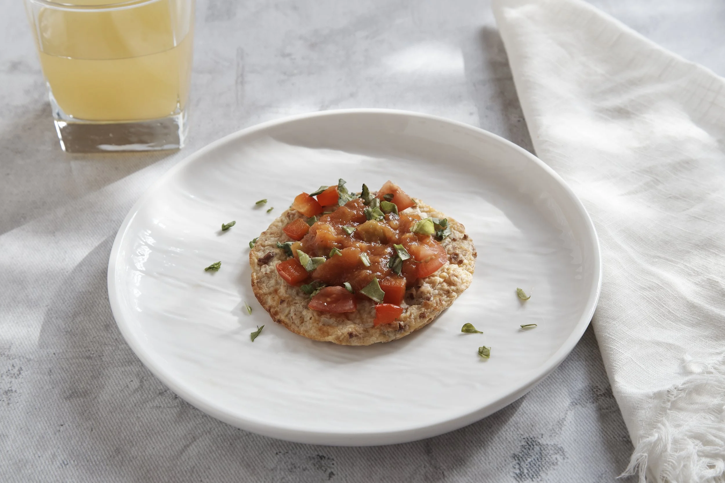 Egg White Omelette Round — Veggies Made Great