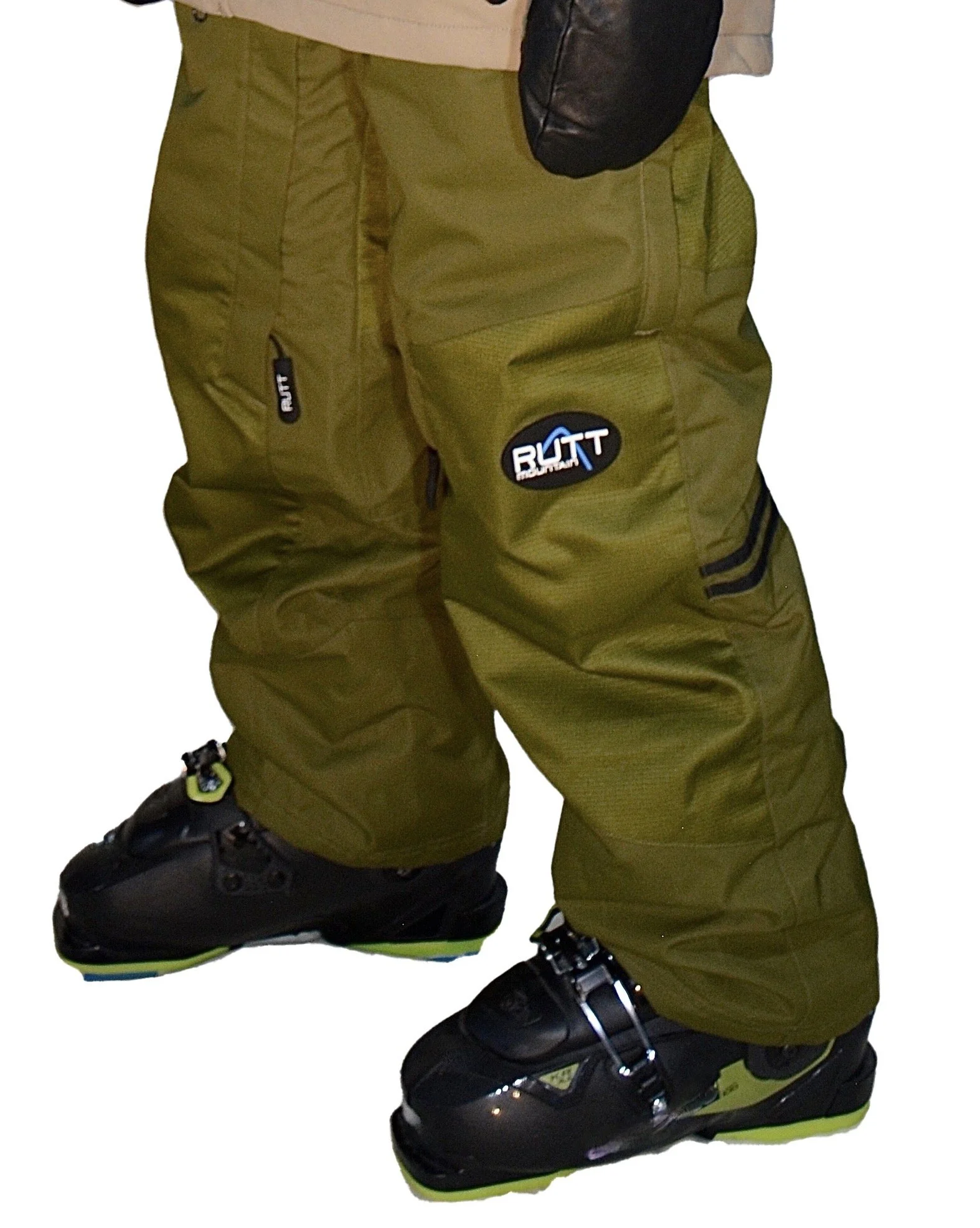 RUTT WORLD CUP MOGUL PANTS, OLIVE INSULATED, w/White Patch Sets/ — RUTT ...