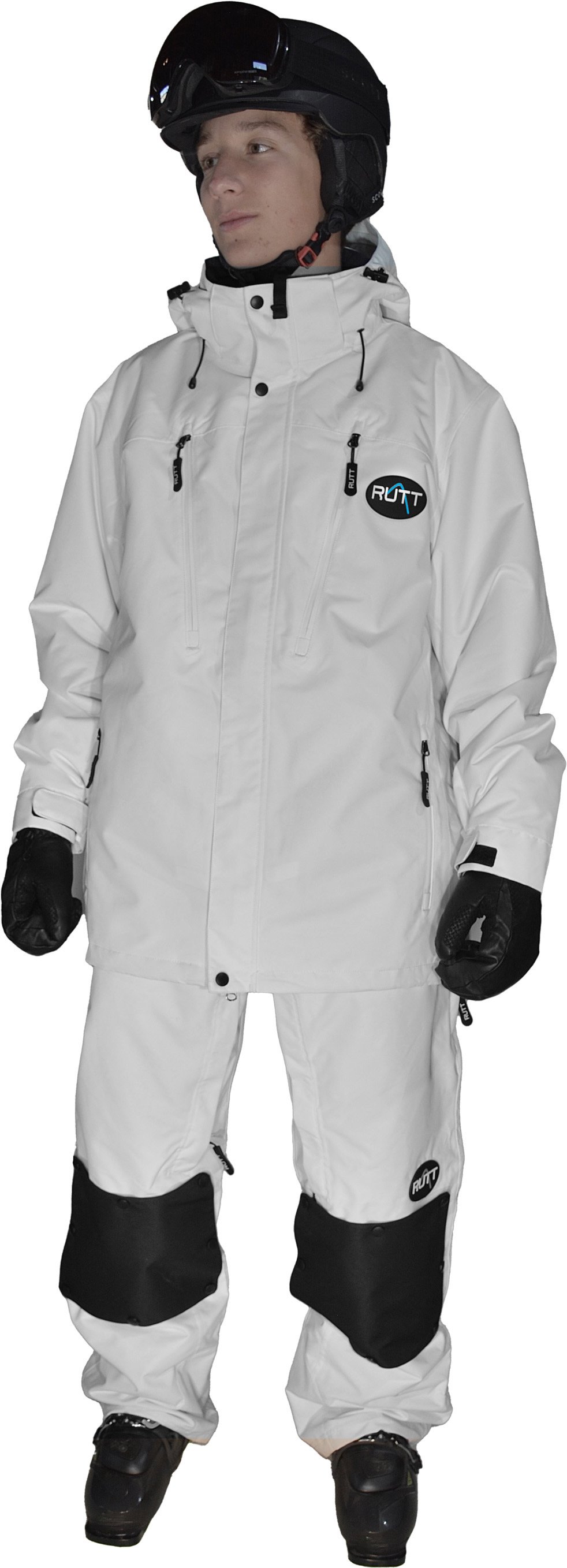 2025 MOGUL PANT, WHITE, INSULATED — RUTT MOGUL PANTS