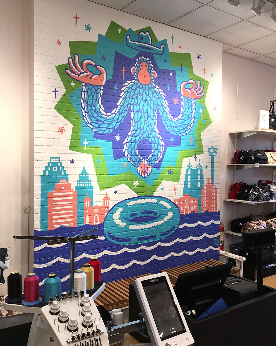 Foster The People Supermodel Mural