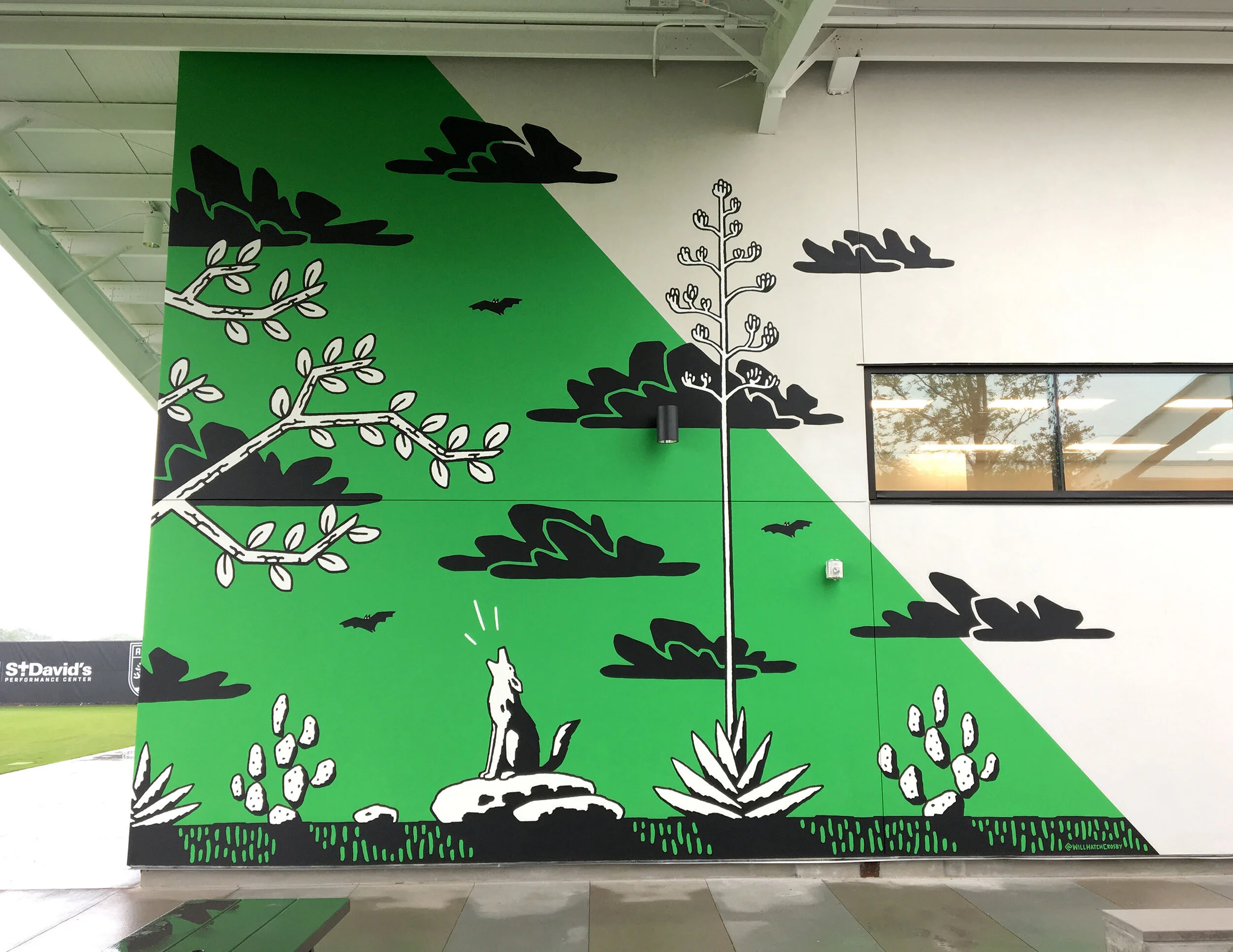 GROW THE LEGEND MURAL — WILL HATCH CROSBY