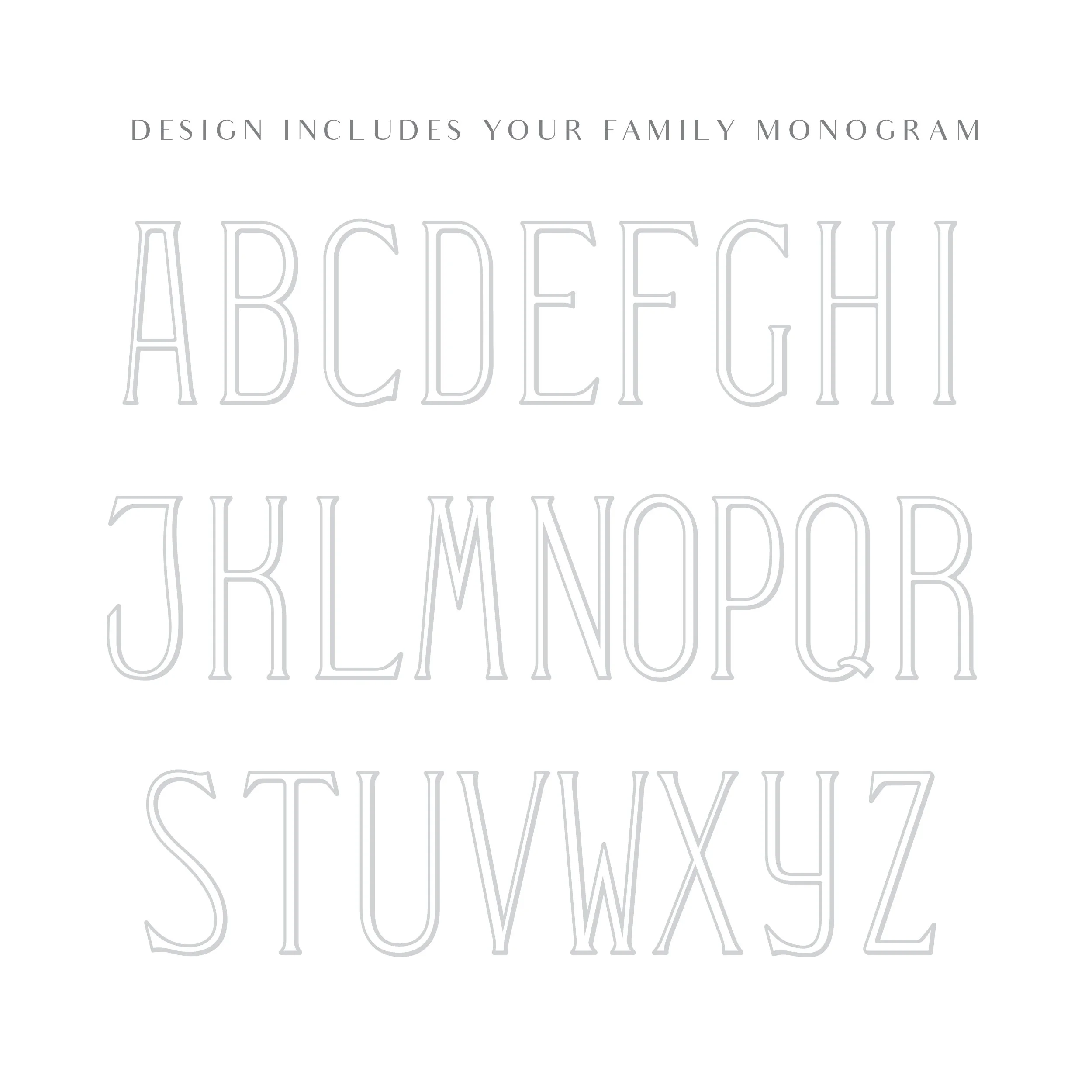 Monogram stationery | Custom note cards