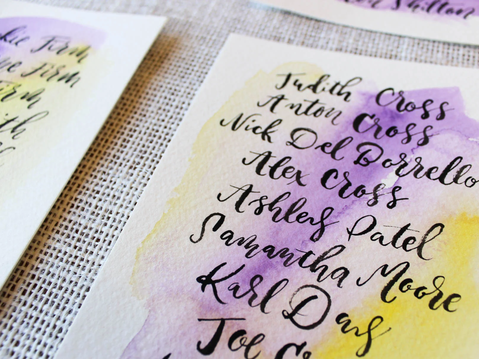 Hey Bernadette Art & Lettering