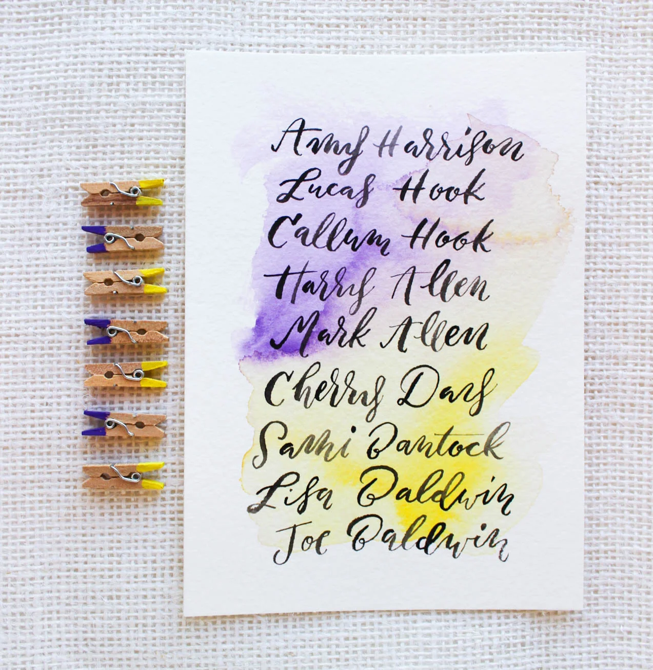 Hey Bernadette Art & Lettering