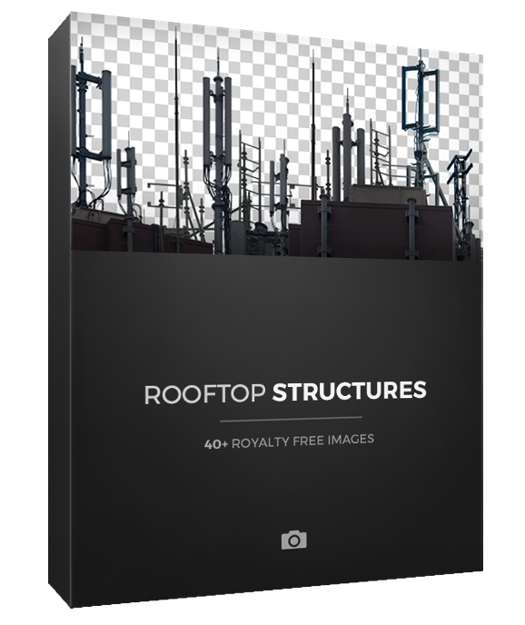 ROOFTOP STRUCTURES - PHOTOBASH - High Quality Reference Photos & Masked ...
