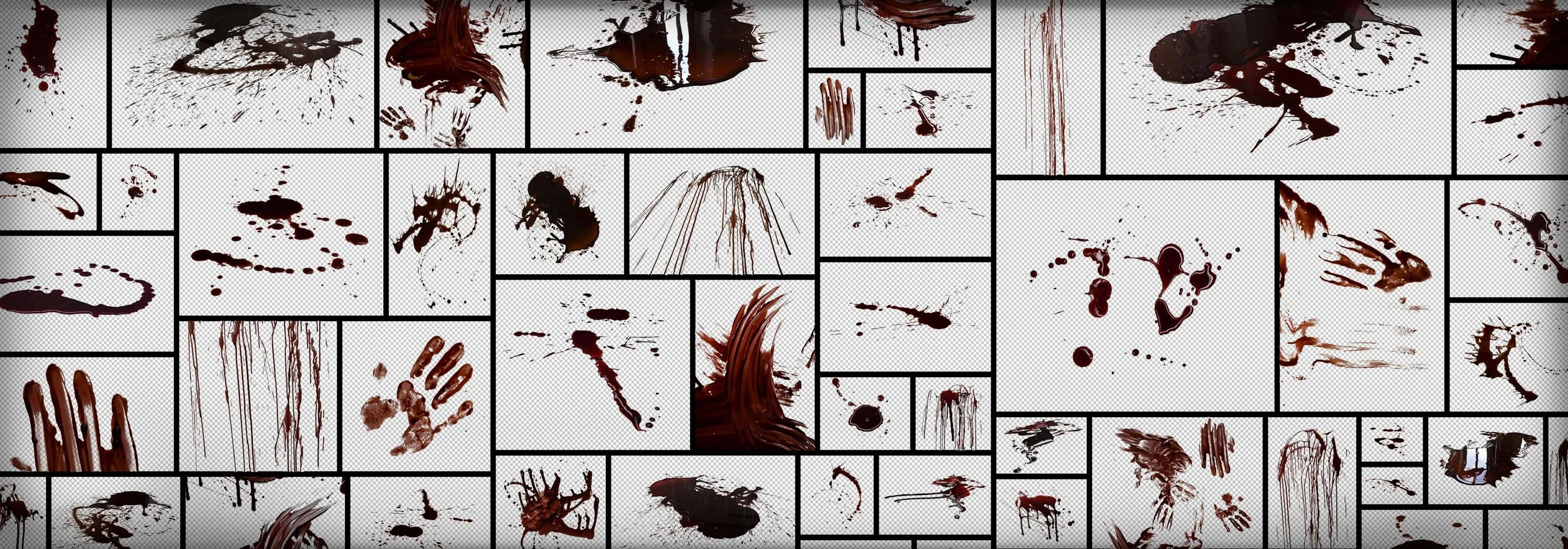 BLOOD SPLATTERS II - PHOTOBASH - High Quality Reference Photos & Masked ...