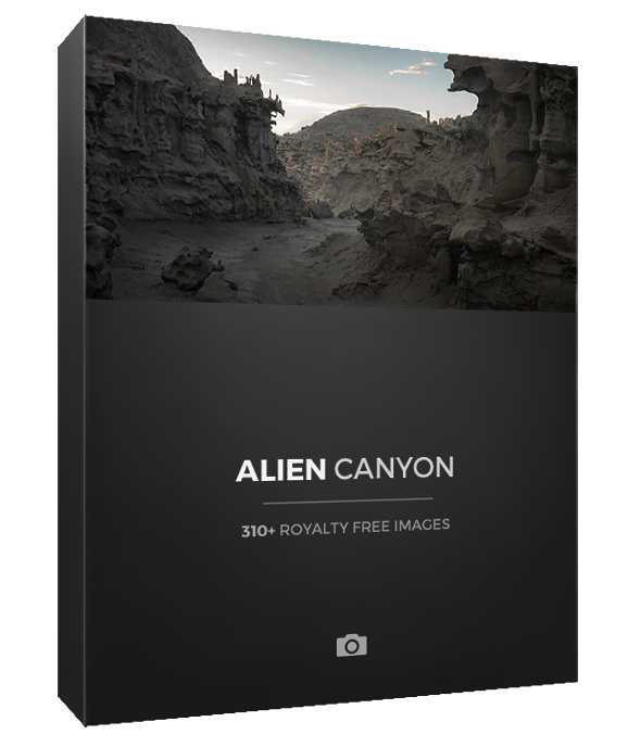 ALIEN CANYON - PHOTOBASH - High Quality Reference Photos & Masked PNGs ...