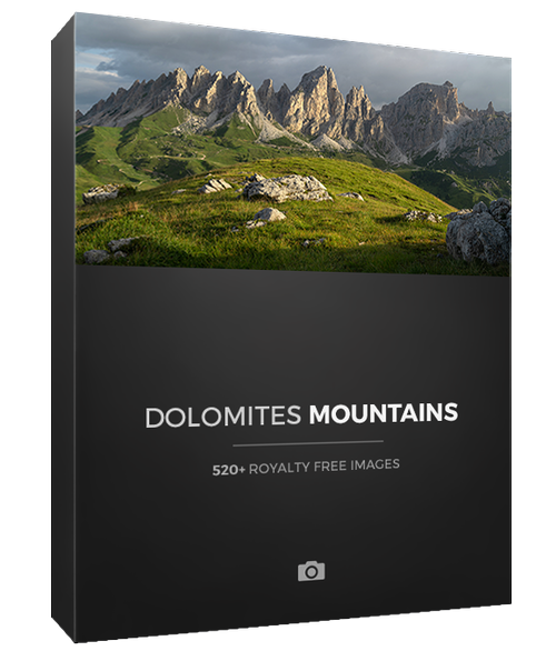 DOLOMITES MOUNTAINS - PHOTOBASH