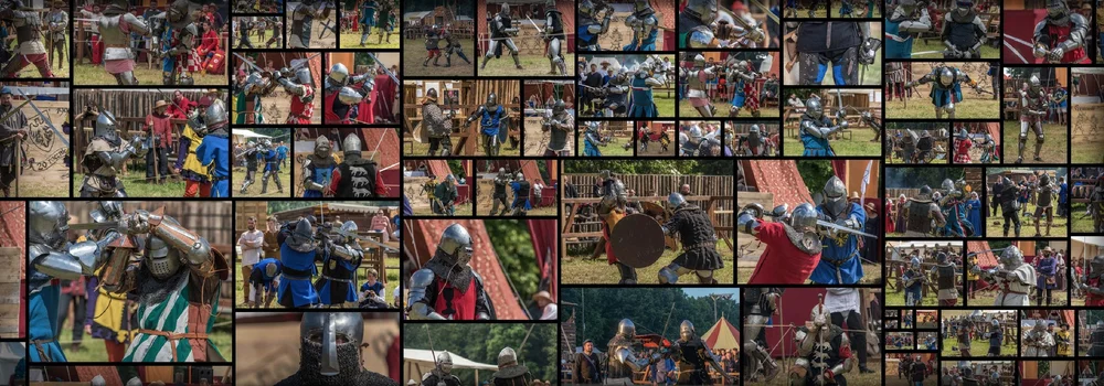 DUELING KNIGHTS - PHOTOBASH - High Quality Reference Photos & Masked ...