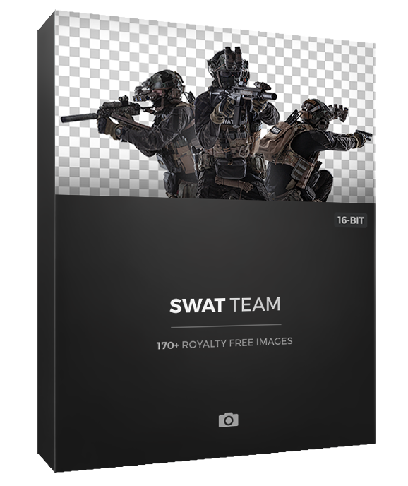 SWAT TEAM - PHOTOBASH - High Quality Reference Photos & Masked PNGs for ...
