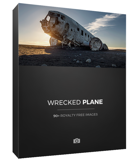 WRECKED PLANE - PHOTOBASH - High Quality Reference Photos & Masked PNGs ...