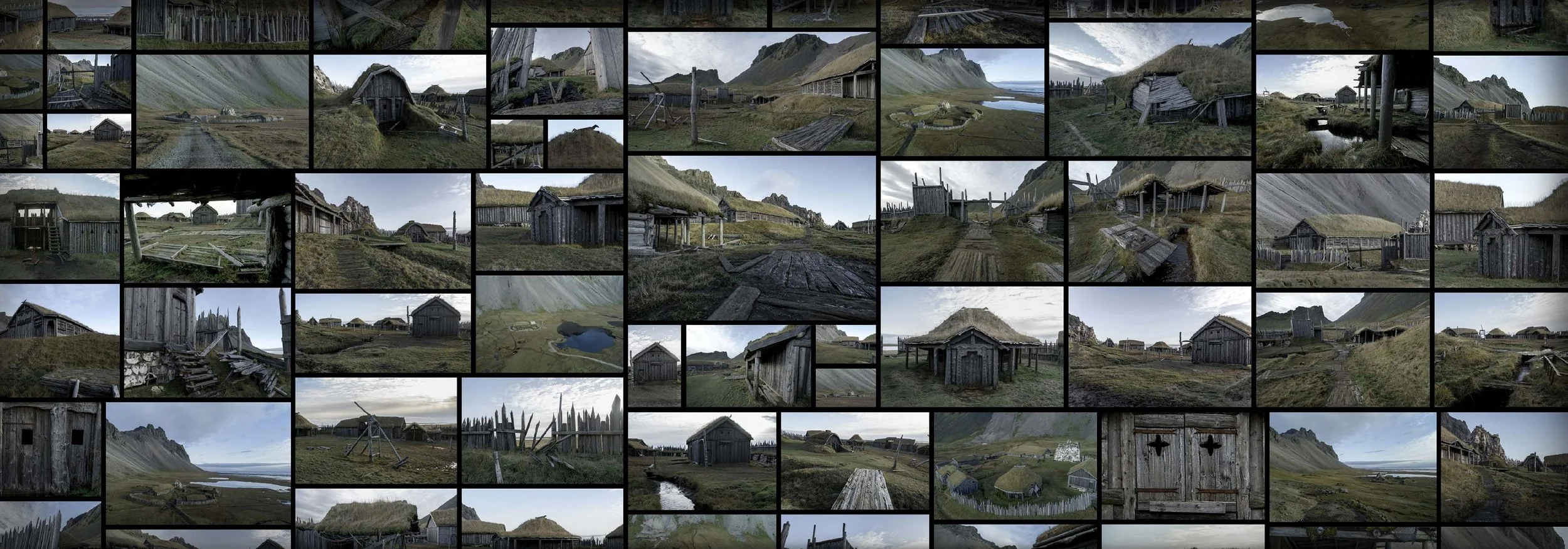 VIKING OUTPOST - PHOTOBASH - High Quality Reference Photos & Masked ...