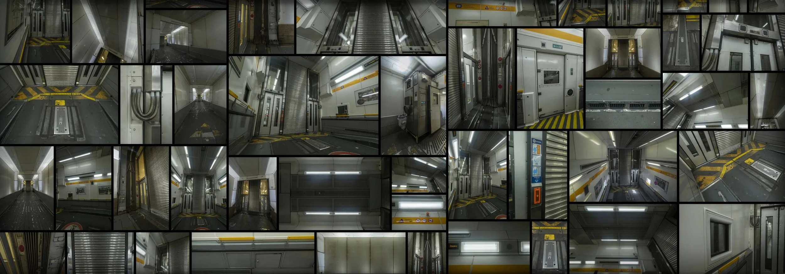 TECH TUNNEL - PHOTOBASH - High Quality Reference Photos & Masked PNGs for Artists & Creatives