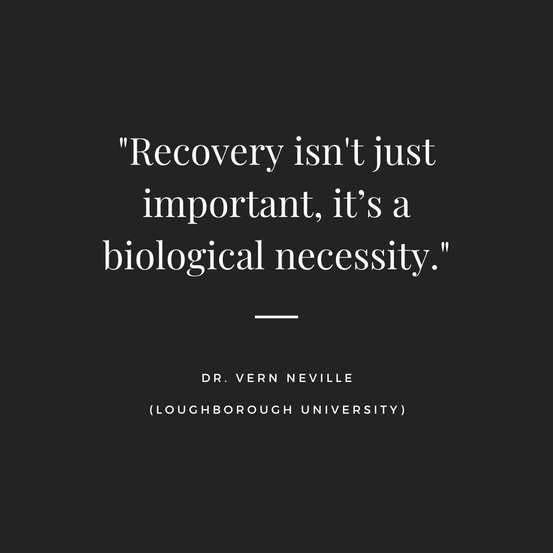 how to overcome the mental block of taking rest days — NANCY CHEN