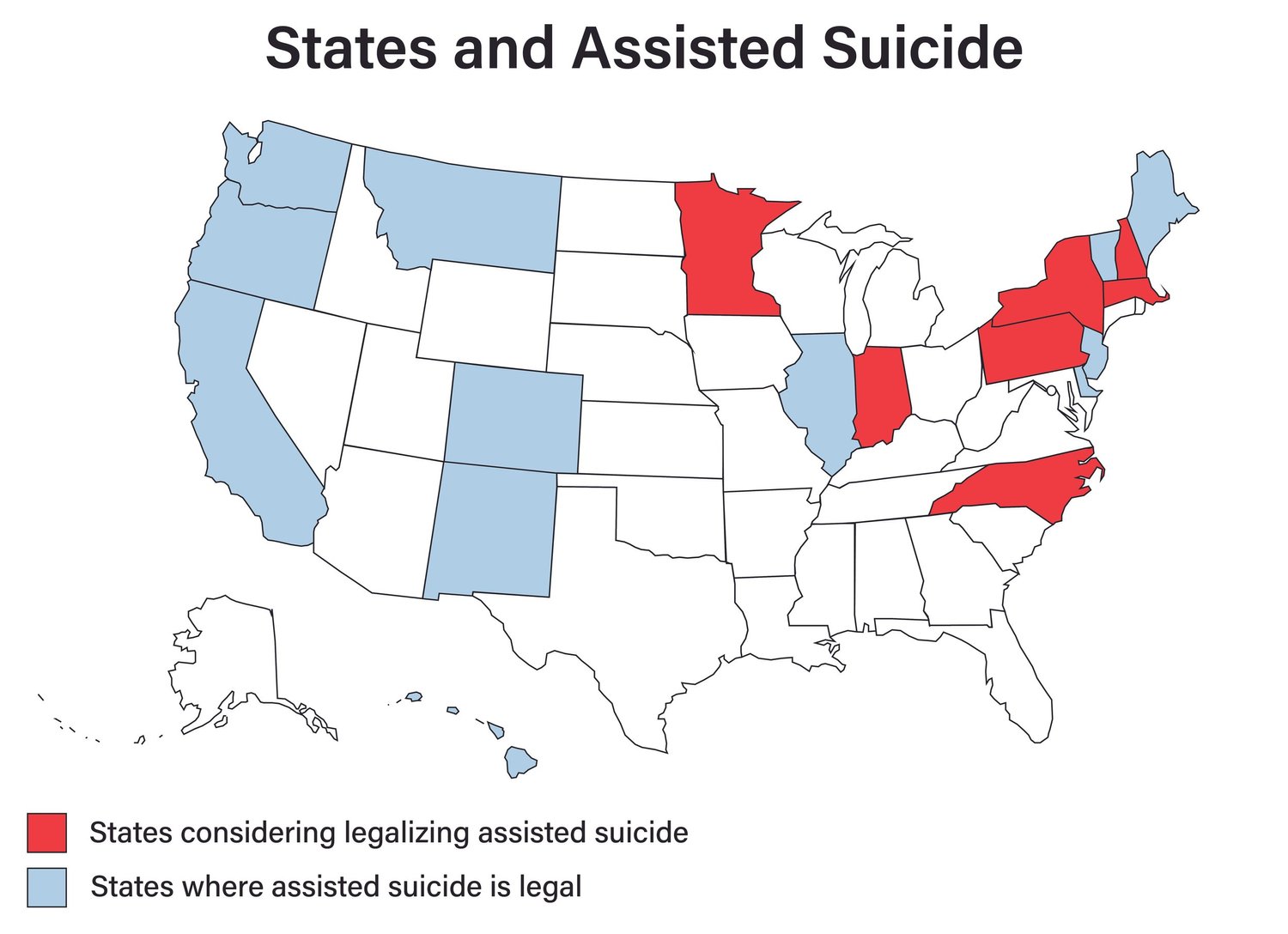 Assisted Suicide Map — Diocese of New Ulm